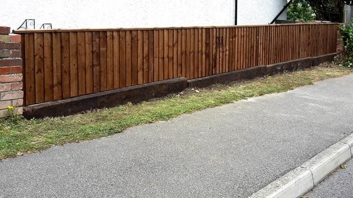 Timber Fencing by Bishop Sutton & Alexander Ltd.