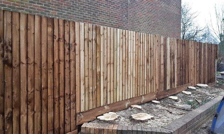 Timber Fencing by Bishop Sutton & Alexander Ltd.